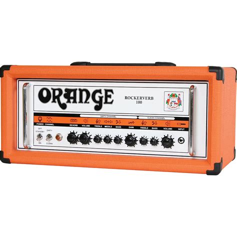 Orange Amplifiers Rockerverb 100 Rk100htc 100w Tube Guitar Amp Head