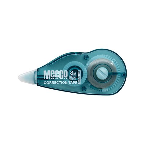 Correction Tape 5mm X 8m Blue Meeco