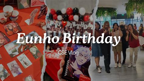 Plave Eunho Birthday Cse Plli Vlog 21 Youtube