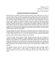 Exploring Quantum Dots Properties Applications And Benefits Course Hero