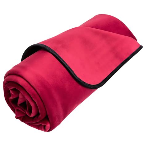 Liberator Fascinator Throw Mikrofaser Sex Decke Rot Se