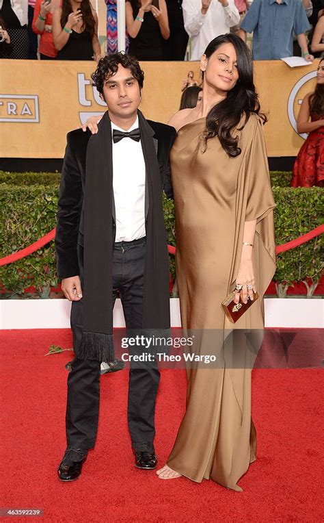 Actor Kunal Nayyar And Wife Neha Kapur Attend 20th Annual Screen