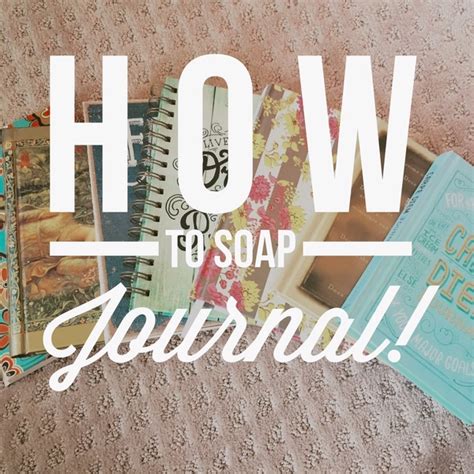 What Is A Soap Journal At Blair Martin Blog