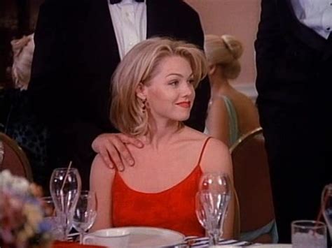 Jennie Garth Kelly Taylor Beverly Hills 90210 Short Hair Red Dress