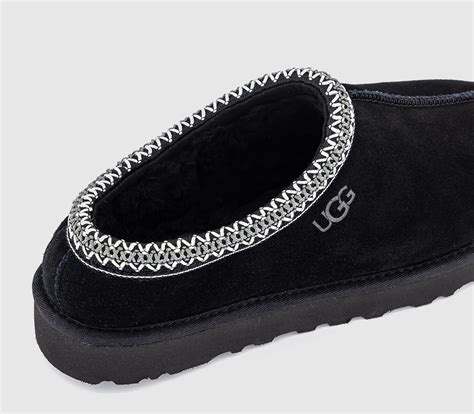Ugg Tasman Slippers M Black Mens Casual Shoes