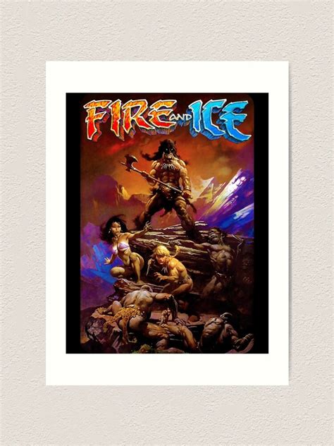 Fire And Ice 1983 American Animated Epic Dark Fantasy Adventure Film