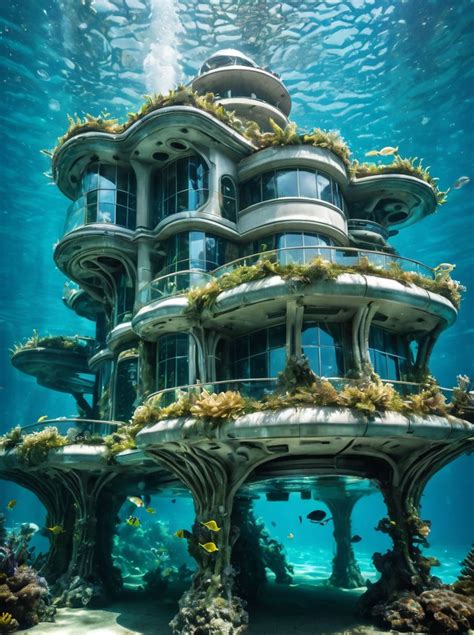 Amazing Underwater Home Underwater Builds Unique Underwater