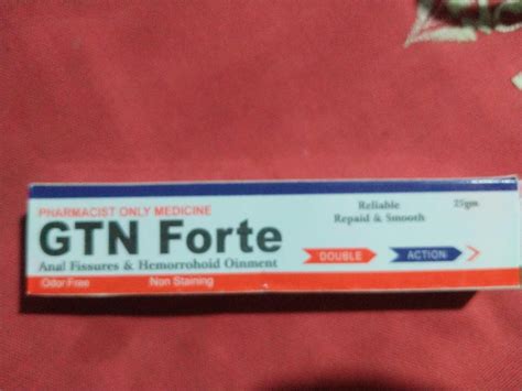 Gtn Forte Ointment 25g Sehatmund Online Medicine