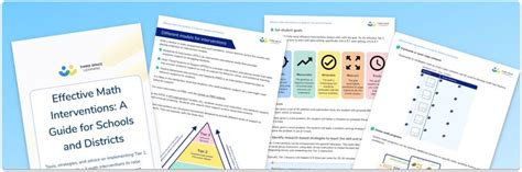 Free Effective Math Interventions A Guide For Schools And Districts