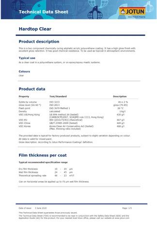 Hardtop Clear Aliphatic Acrylic Polyurethane For Metal 20 L At Rs 800 Litre In Kalyan