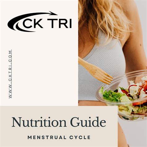 Menstrual Cycle Nutrition Guide Ck Tri Llc