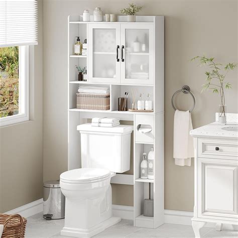 Over The Toilet Storage Cabinet Farmhouse Storage Cabinet Over Toilet