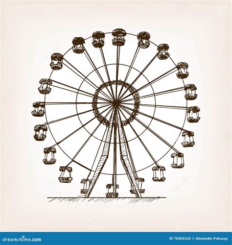 Ferris Wheel Drawing