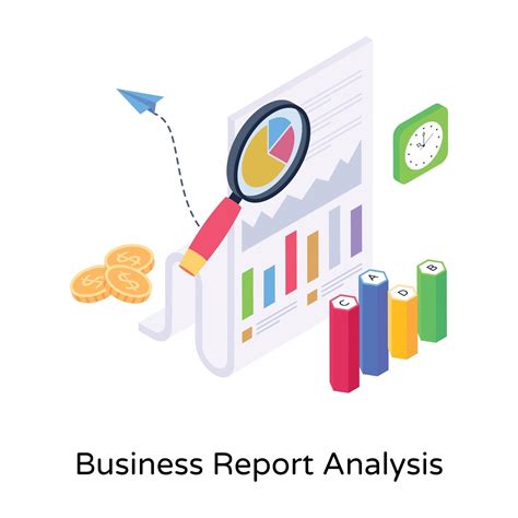 Business Report Analysis 2896587 Vector Art At Vecteezy
