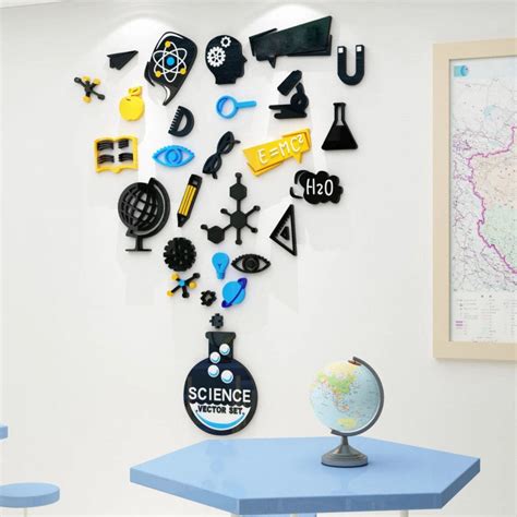 Science Objects Experimental Acrylic Wallart Krafty Arts