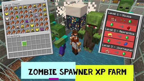 Zombie Spawner Farm Tutorial YouTube