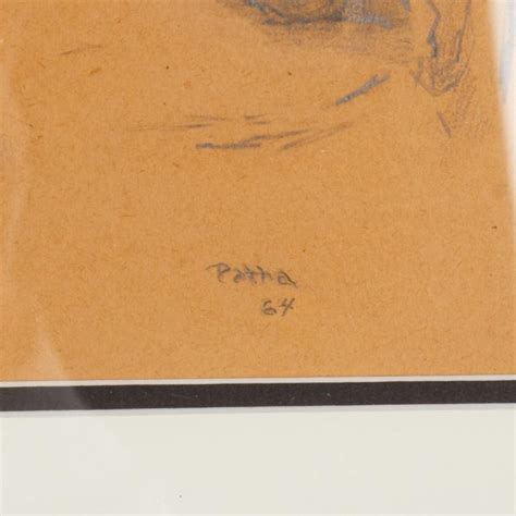 Lot Camille Patha Wa Ete Landscape Drawing 1964