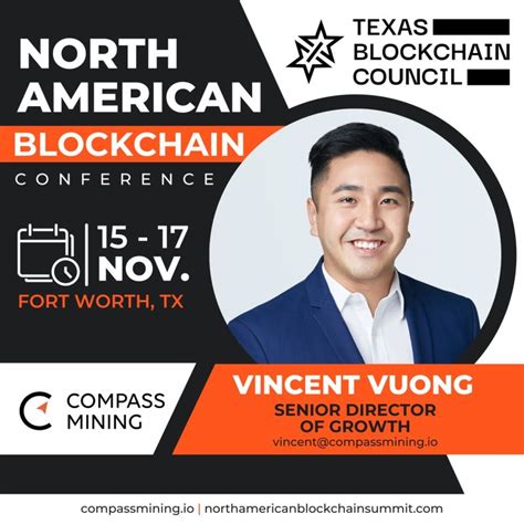 Ill Be At The North American Blockchain Summit Hosted By The Texas Blockchain Council Reach