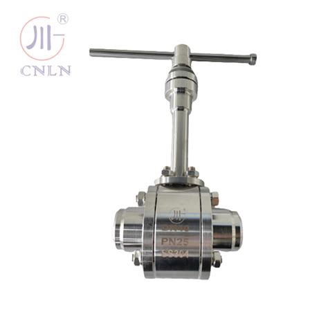 Dn50 Pn40 Ss Cryogenic Ball Valve For Lngloxln2larlco2 Liquid Gas