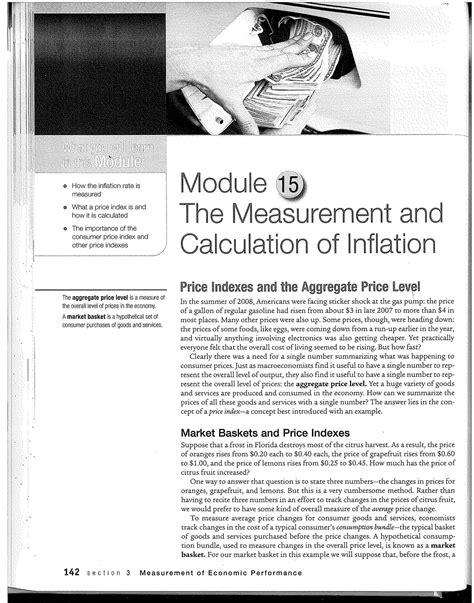 Solution The Measurement And Calculation Of Inflation Studypool