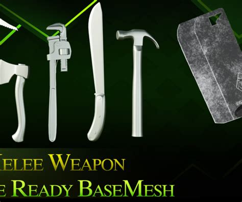 Artstation Meleeweapon Knifeaxecaseknifetubehandweapon