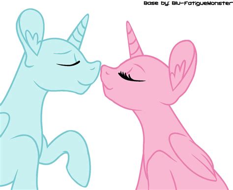 Mlp Couple Base By Blu Fatiguemonster On Deviantart