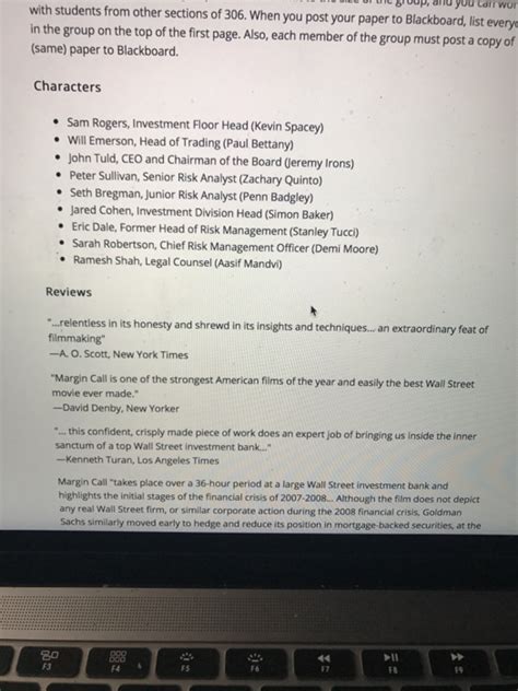 Management 306 Margin Call Assignment Write A Paper