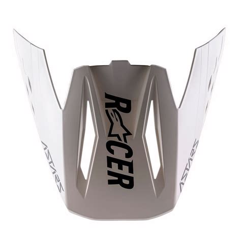 Alpinestars Sm5 Rayon Visor Whiteblack Os