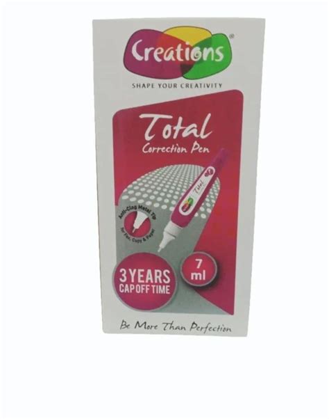 7ml Creations Correction Pen At Rs 180box Whitener Pen In Bengaluru