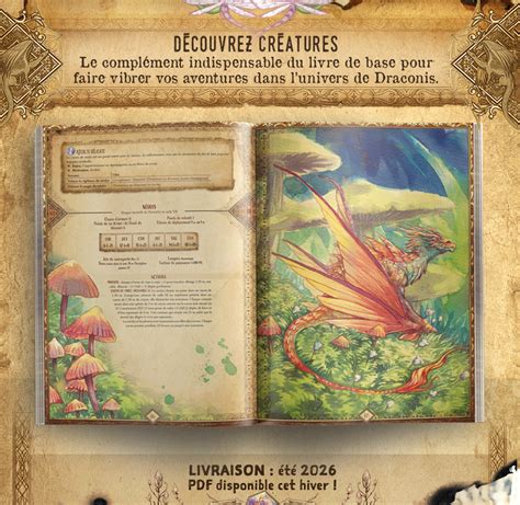 Draconis Le Jeu De Rôle Créatures Ulule