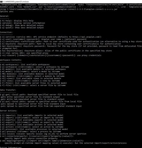 Anaplan Connect 1335 Multiple Files Import — Anaplan Community