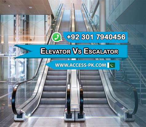 Elevator Vs Escalator What Are They And How Do They Work Access