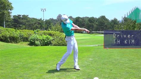 Kpga 김태훈 프로 드라이버 스윙 Slow Motion Golf Swing Powered By 람다골프 Youtube