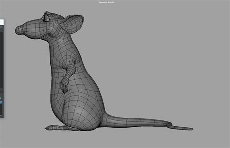Mouse Ratatouille 3d Model By Tsering
