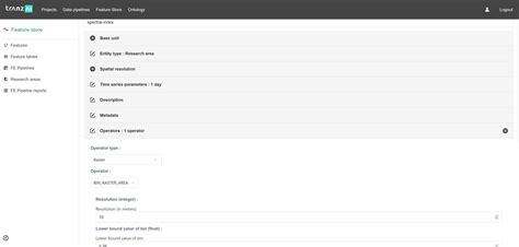 Eo Feature Extraction Tranzai Platform Documentation