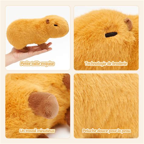 Mini Peluche Capybara Mignonne De 22 Cm Jouet Pour Enfants De Style A