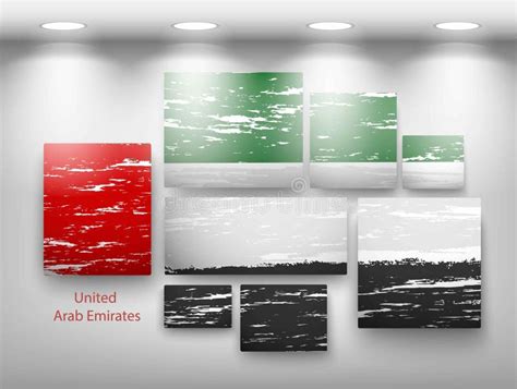 Flag Paint In Gallery Stock Vector Illustration Of Isolated 291842571