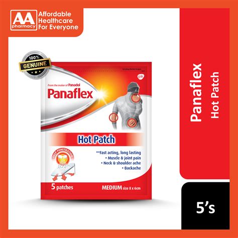 Panaflex Hot Patch 5s Aa Pharmacy