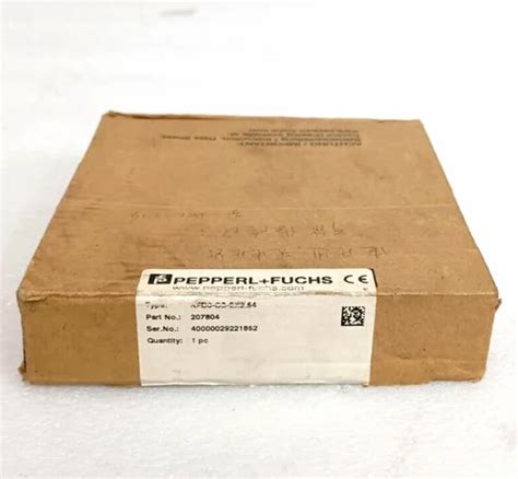 Pepperlfuchs Fire Detector Isolator For Industrial Model Namenumber Kfd0 Cs Ex154 At