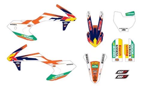Kit Sticker Factory 50sx 16 17 Cuotas Sin Interés