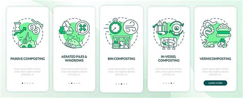 Passive Composting Concept Icon Vector Circle Agriculture Vector
