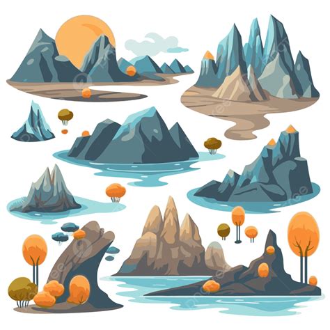 Landforms Clipart