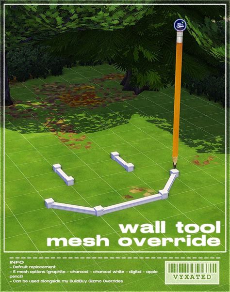 Wall Tool Mesh Override