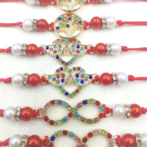 Set 12 Martisoare Bratari Nevermore N1014 Lungime Reglabila Rosu