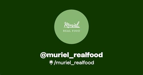 Muriel Realfood Instagram Linktree