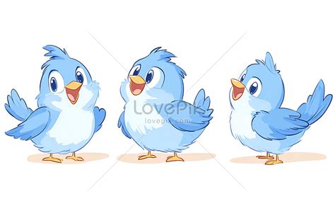 귀여운 새 일러스트 무료 다운로드 Lovepik