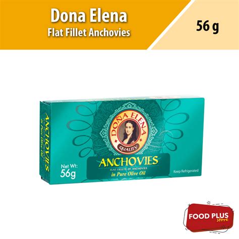 Dona Elena Flat Fillet Anchovies 56g Lazada Ph