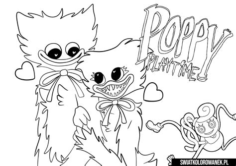 Kolorowanka Poppy Playtime Darmowe Kolorowanki Do Druku