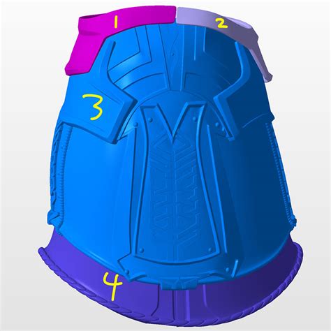 Thanos Infinity Gauntlet 3d Print Model By 3dprintmodel91