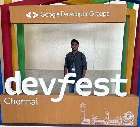 jai saravanan on linkedin gdgdevfest chennai techenthusiast